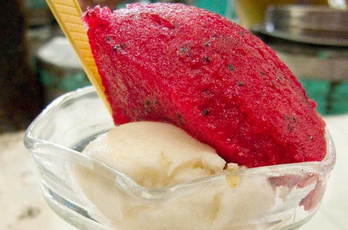 Leche quemada con tuna: la nieve clásica de la Ciudad de Oaxaca - Gudó